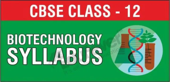 CBSE Class 12 Biotechnology Syllabus 2024-25 in PDF